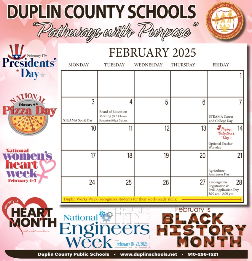 Pathways with Purpose, Duplin County Schools, Kenansville, NC