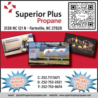 24 Emergency Service, Superior Plus Propane, Farmville, NC